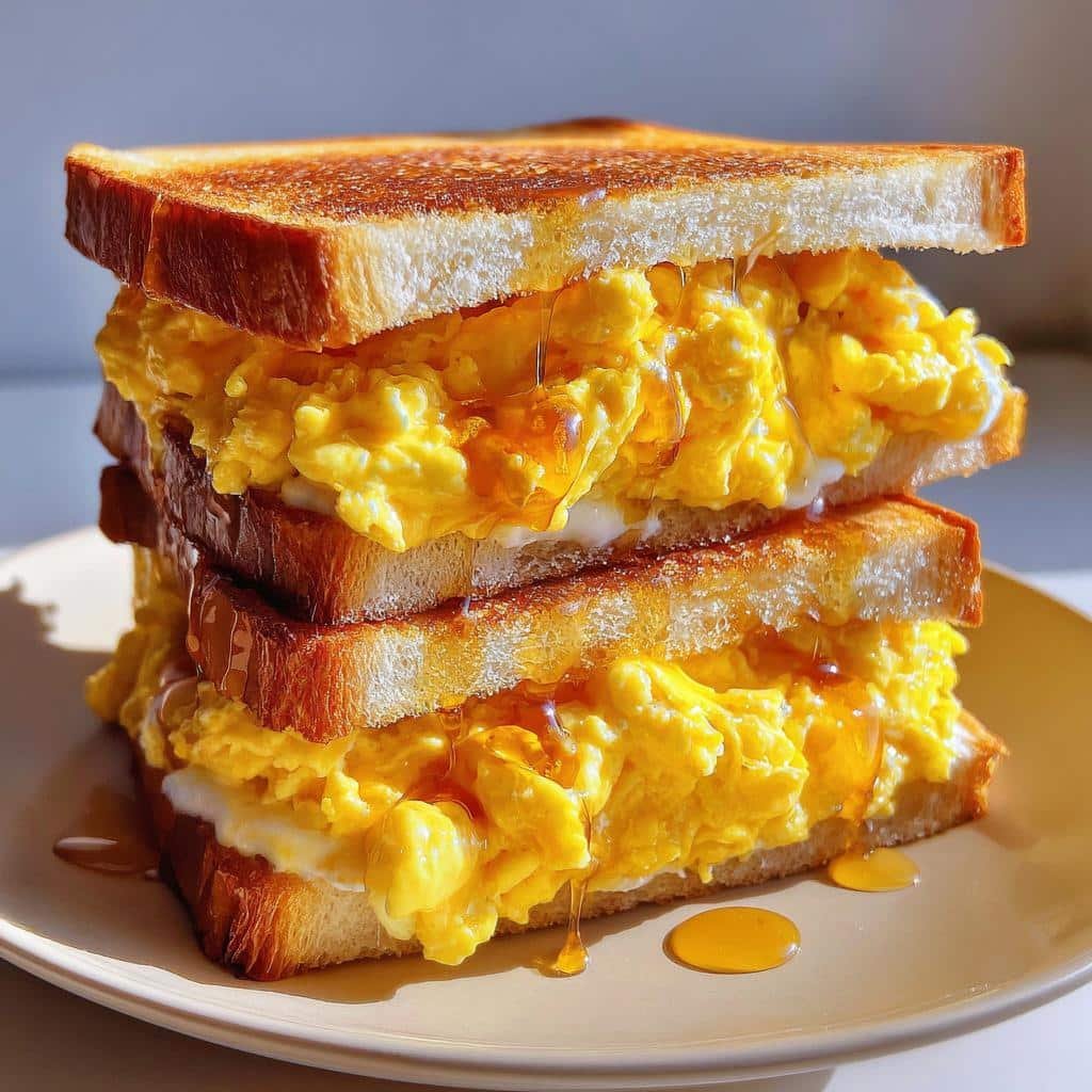 Korean Egg Drop Sandwich - Irresistible Bliss! - olerecipes.com