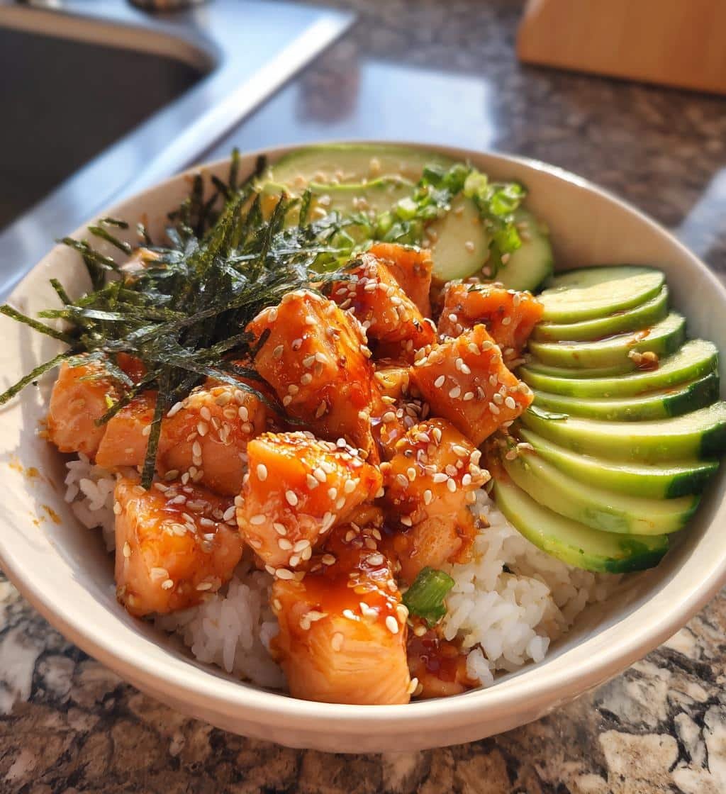 35-Minute Irresistible Spicy Salmon Maki Bowls - A Flavorful Delight ...