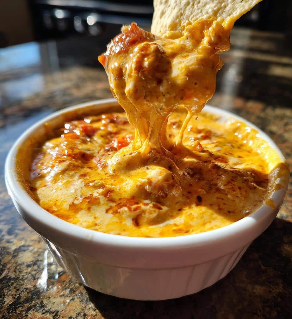 Irresistible 15-Minute Mexican Restaurant Style Cheese Dip Recipe ...